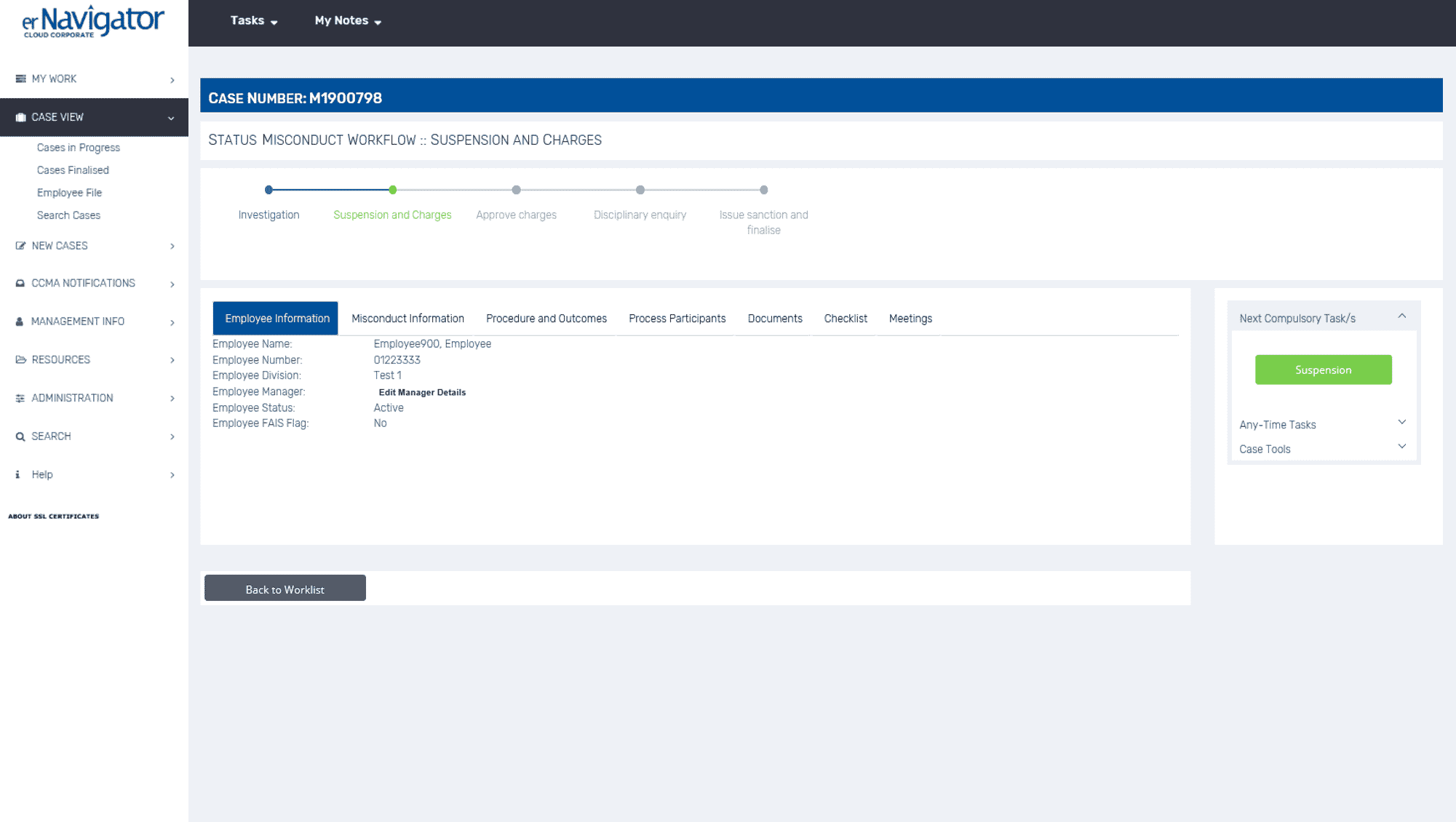 Employee Relations Management Software By erNavigator